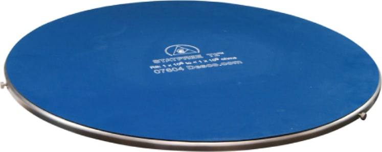 Desco 07604 - Gyro-Stat Bench Top Turntable, 18.75" Diameter, Stainless ...