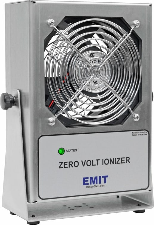 Desco 50670 - Benchtop Ionizer, Zero Volt, 16in x 24in Coverage Area ...