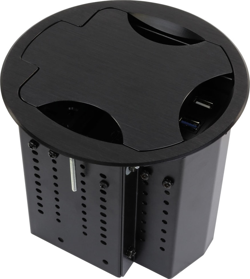 FSR T6-BLK - 6" Table Box with No Brackets - Black | Touchboards