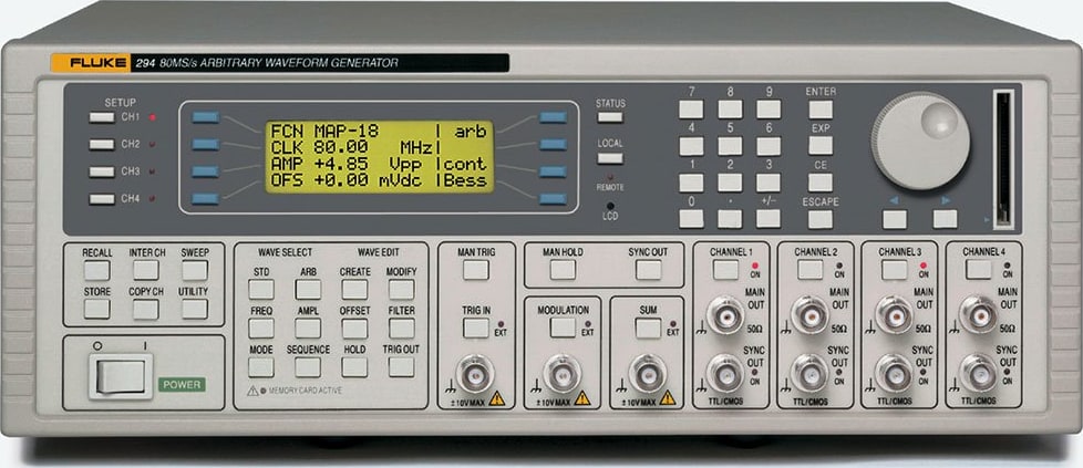 Fluke 294-U 115V Universal Waveform Generator 4 Channel 100MS/s ...