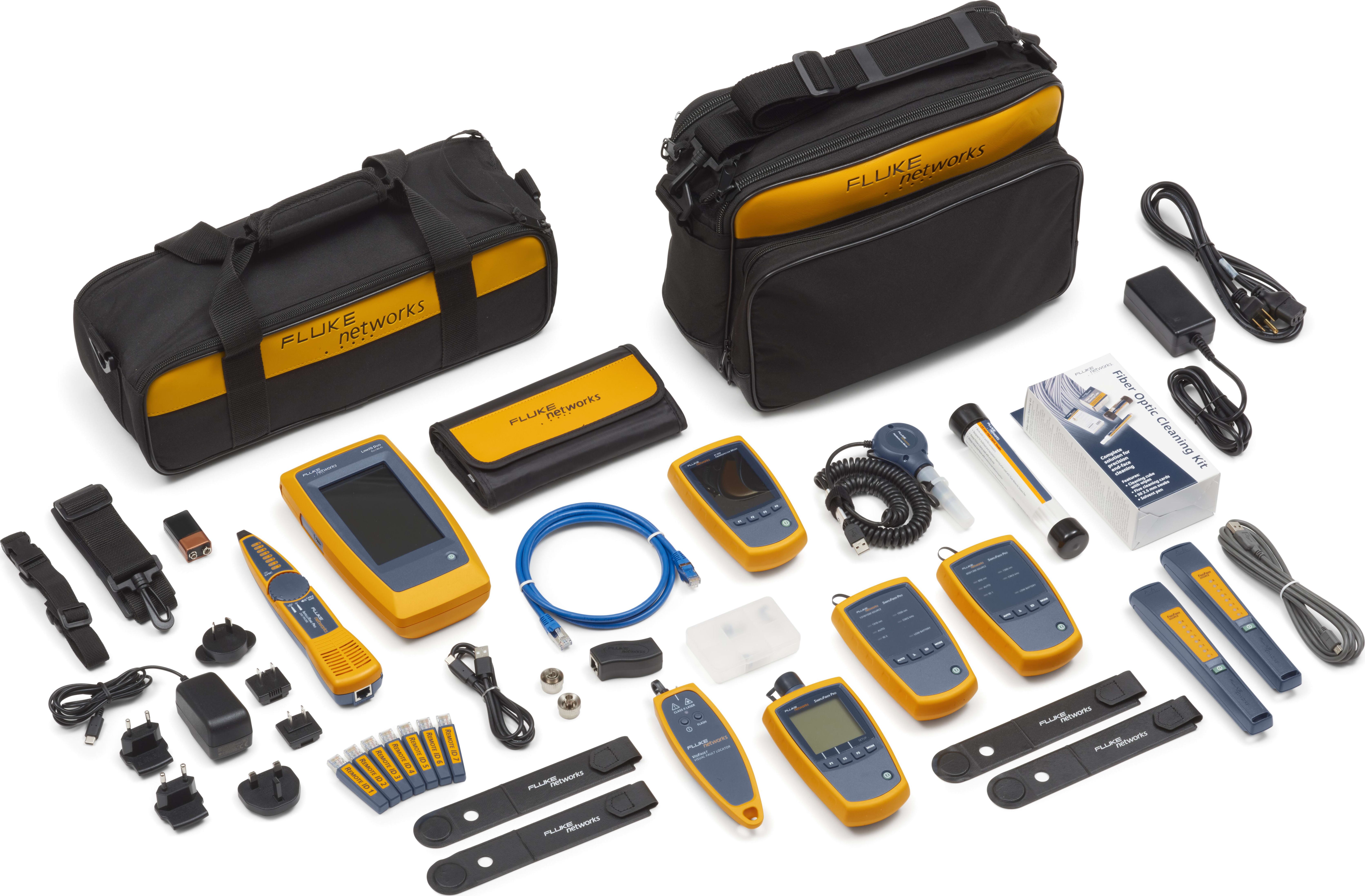 Fluke Networks LIQ-DUO-KIT-1475 - LinkIQ Duo Cable / Wi-Fi / Network ...