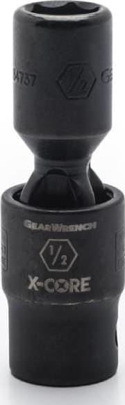 GEARWRENCH 84739 - X-Core Pinless Impact Universal Socket, 1/2" Dr, 6Pt ...