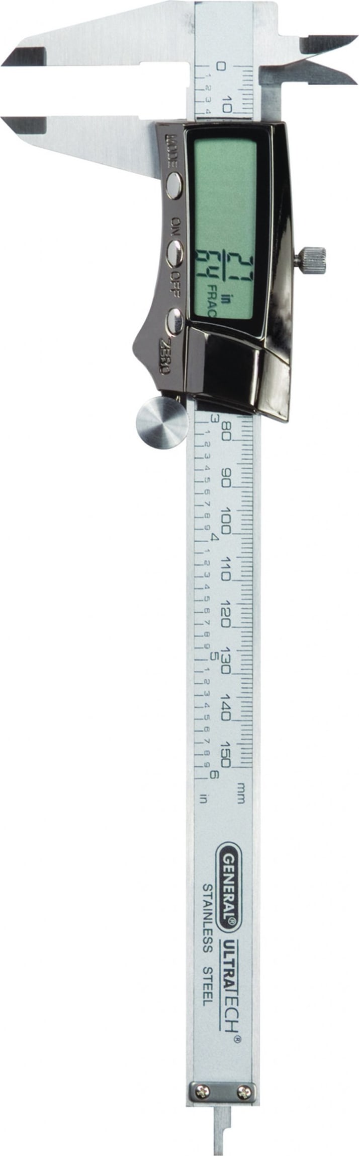 General 147 Fraction + Digital Fractional Caliper | TEquipment