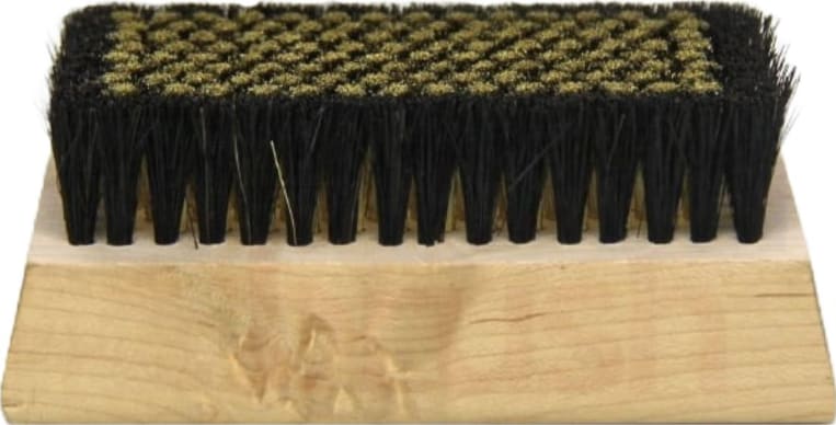 Gordon Brush G1308 - 0.005" Brass/Horse Hair Bristle, 4-1/4" x 2-1/2 ...