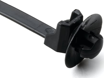 HellermannTyton 126-00326 - 1-Pc Cable Tie/Arrowhead Mount w/Disc, 6.0"L, 0.25 - 0.26" Mounting ...