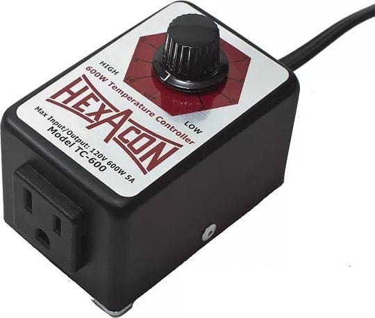 Hexacon TC-600 - Standard Temperature Controller, 3.2" x 2.1", 600W, 120VAC | TEquipment