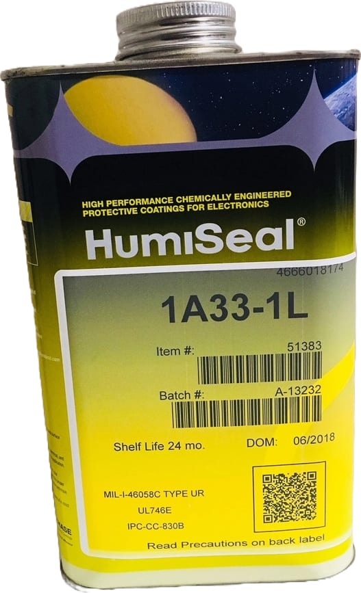 HumiSeal 1A33-1L - Polyurethane Conformal Coating, Clear, 1 Liter Can ...