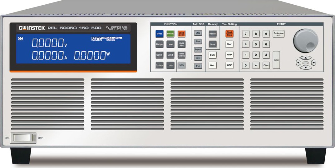 Instek PEL-5005G-150-500 - High Power DC Electronic Load, 150V, 500A ...