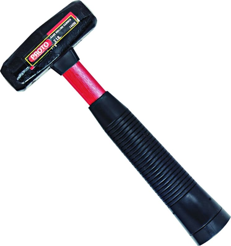 Proto J1443G - Hammer, Hand Drilling, 3lb Head, 1-5/8in Diameter, Steel ...