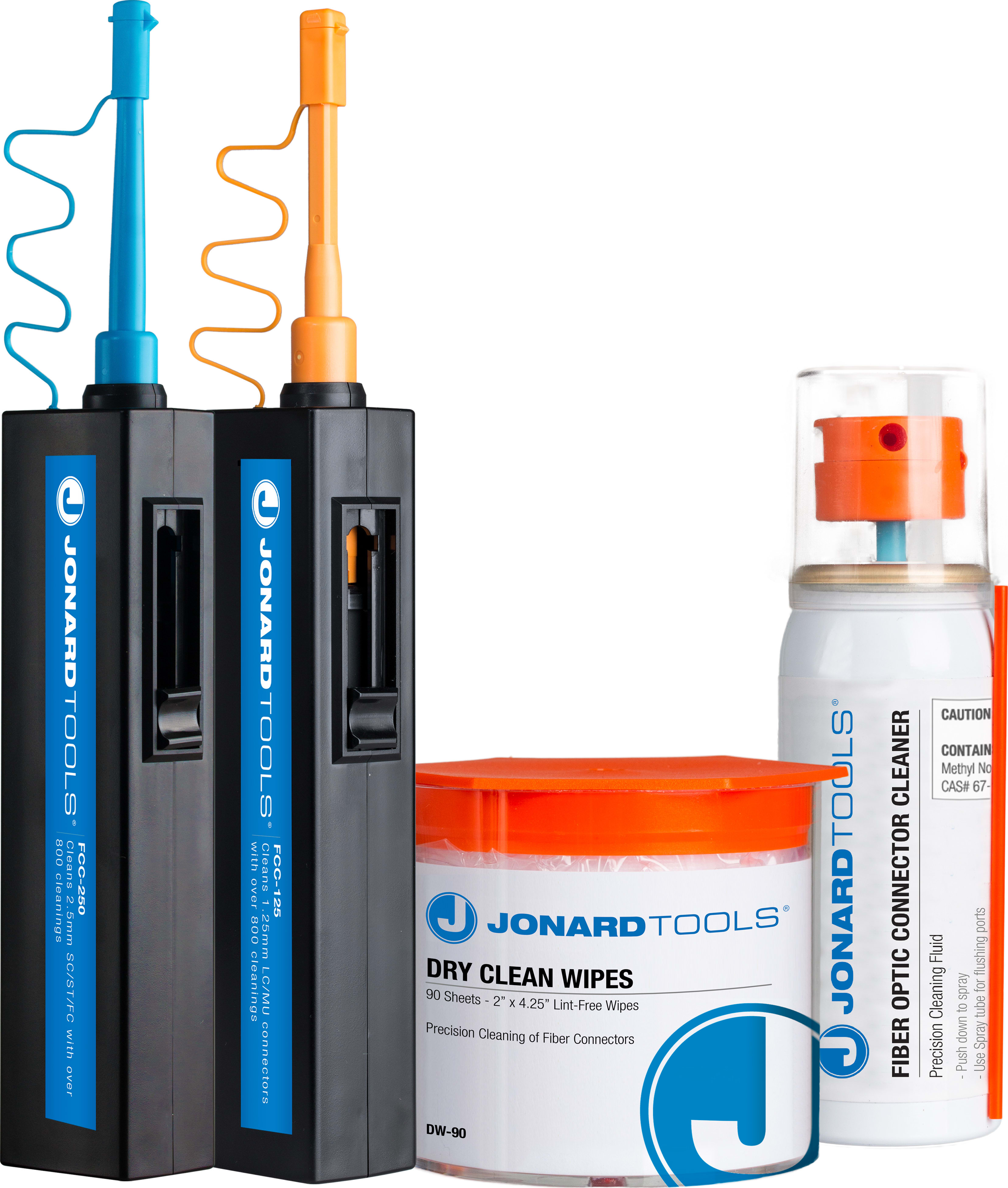 Jonard TK-182RF - Refill Kit for TK-182 Fiber Optic Connector Cleaning ...