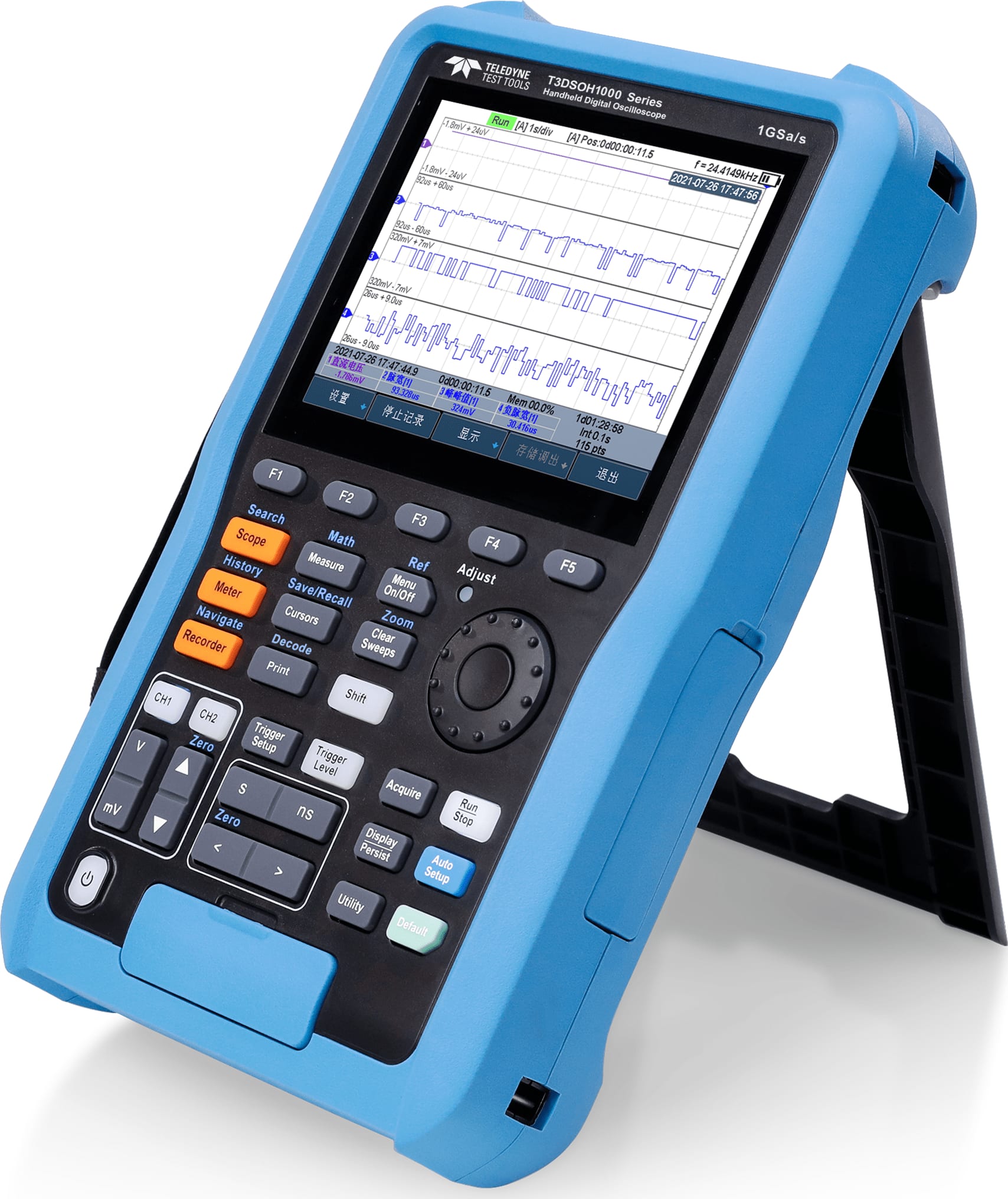 Teledyne LeCroy T3DSOH1102 - Handheld Oscilloscope (100 MHz, Non ...