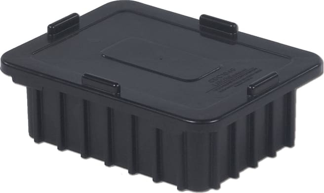 LEWISBins+ CDC2040XL - Heavy-Duty ESD-Safe Solid Cover, Standard ...