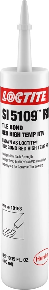 Loctite 229904 - SI 5109 RD High Temp RTV Silicone Adhesive Sealant ...
