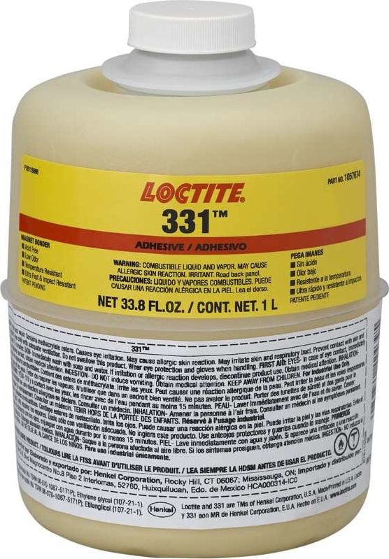 Loctite 1057674 - AA 331 Medium Viscosity Modified Acrylic Adhesive Paste, 1L Bottle | TEquipment