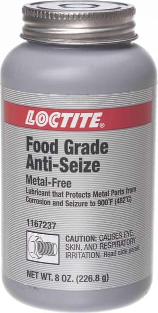 Loctite 1167237 - Food Grade Metal-Free Anti-Seize Lubricant, 8 oz ...