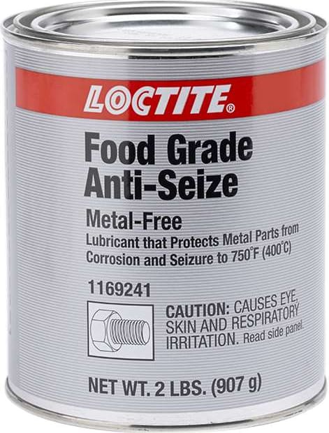 Loctite 1169241 - Food Grade Anti-Seize Lubricant, 2lb Can (Metal-Free ...