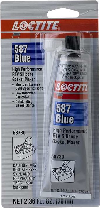 Loctite 135504 - 587 Blue, High Performance RTV Silicone Gasket Maker ...