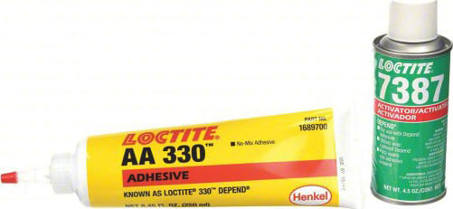 Loctite 1691005 - Structural Adhesive Kit, AA 330, Acrylic, Activator ...