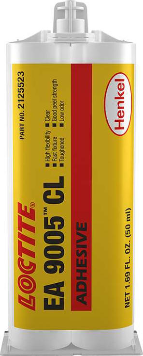 Loctite 2125523 - EA 9005 CL Snap Cure Adhesive, 50ml Dual Cartridge ...
