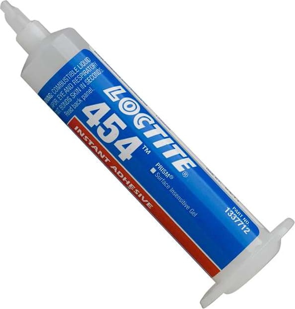 Loctite 454 Prism - Instant Adhesive Gel, Clear, 30g Syringe | TEquipment