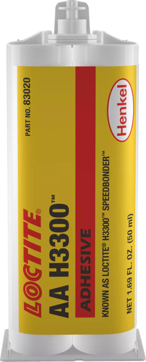 Loctite 473132 - H3300 Structural Acrylic Adhesive, Two-Part, Yellow ...