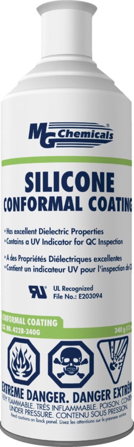 MG Chemicals 422B-340G - Silicone Modified Conformal Coating, 1-part ...