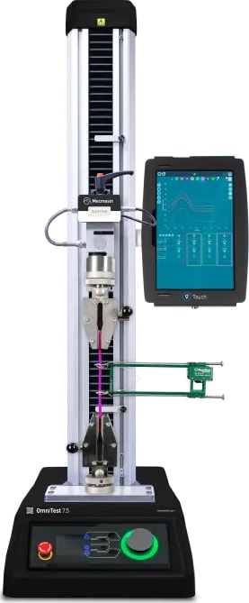 Mecmesin OmniTest 7.5 Touch - Single-Column Universal Testing Machine ...