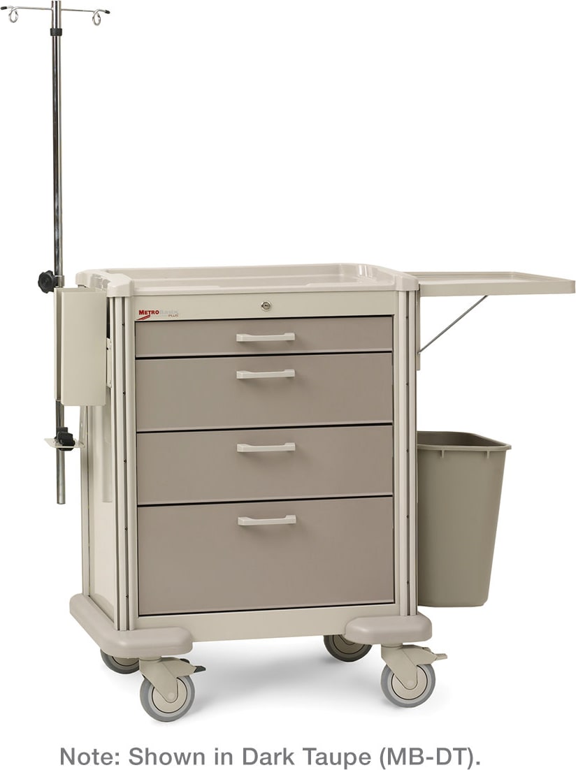 Metro MBP1210GEN - Basix Plus General Supply Cart, Steel/Aluminum ...