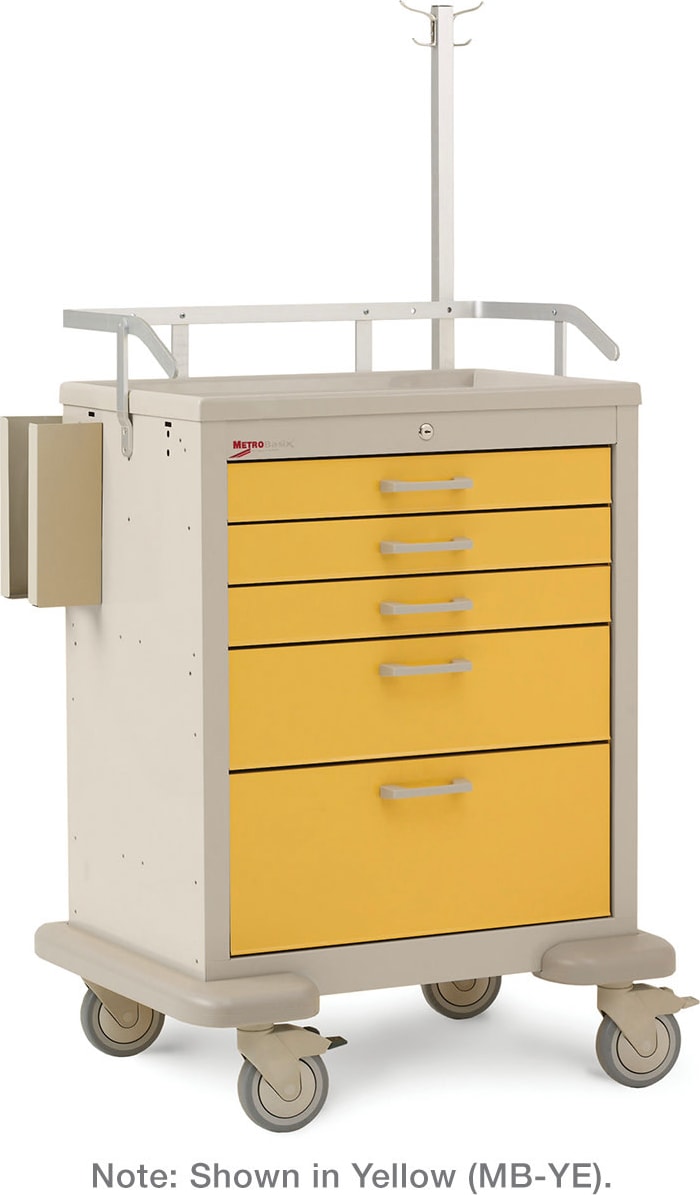 Metro MBX3110ISO - Basix Isolation Cart, Steel/Polymer, Taupe | TEquipment