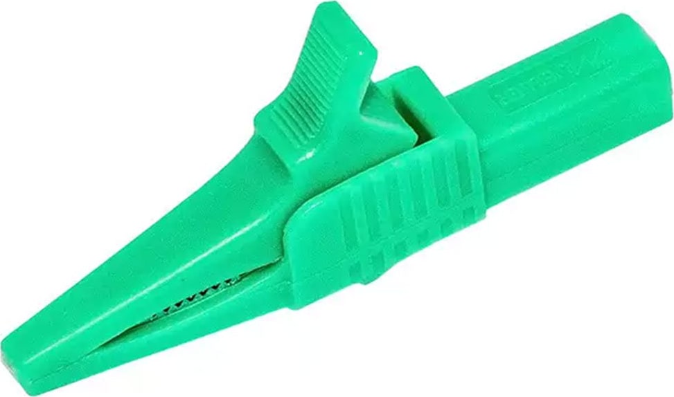Mueller Electric BU-65-5 Heavy Duty, Large Jaw Alligator Clip Green ...