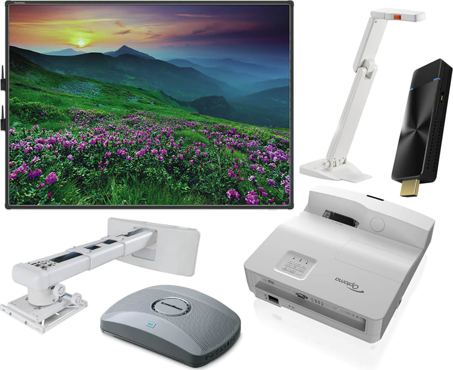 Promethean AB10T78D UST v2 - 78" Interactive Whiteboard Package ...