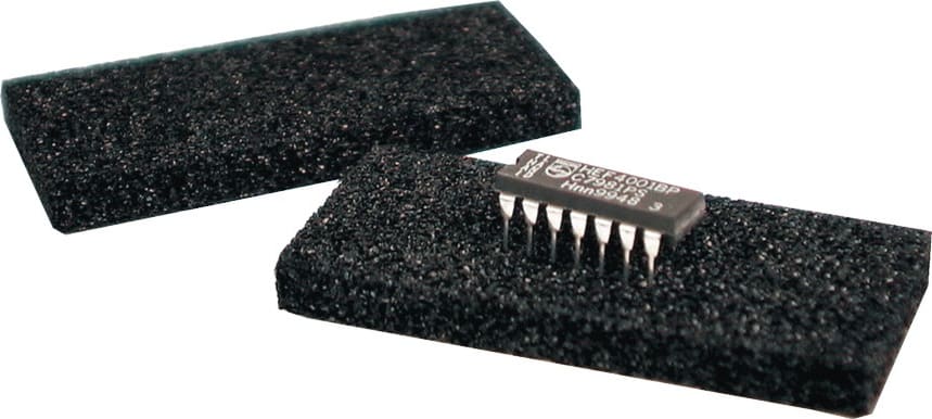 Protektive Pak 37645 - Lead Insertion Conductive Foam, 1/4" x 6-3/4" x ...