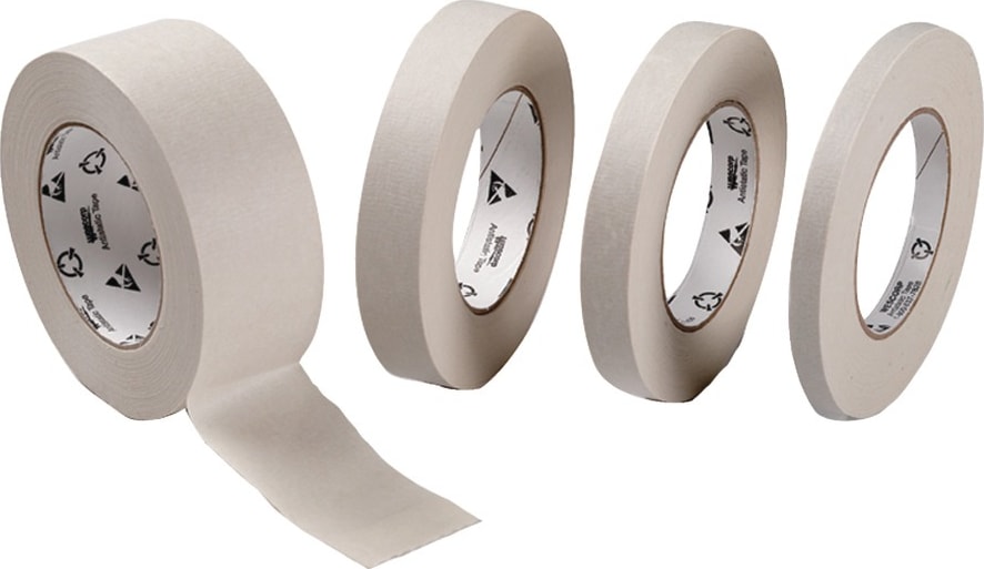 Protektive Pak 47020 - Wescorp Masking Tape, Hi Temp, 60 Yds, 1/2 in ...