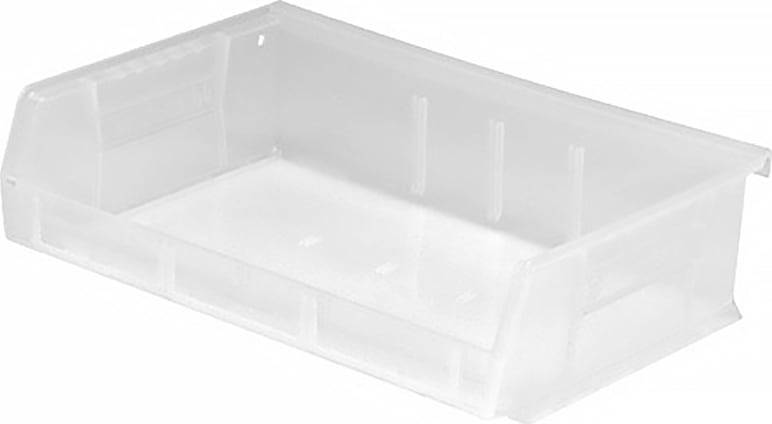 Quantum Storage QUS236CL Bin, Ultra Stack/Hang, 7-3/8" x 11" x 3 ...