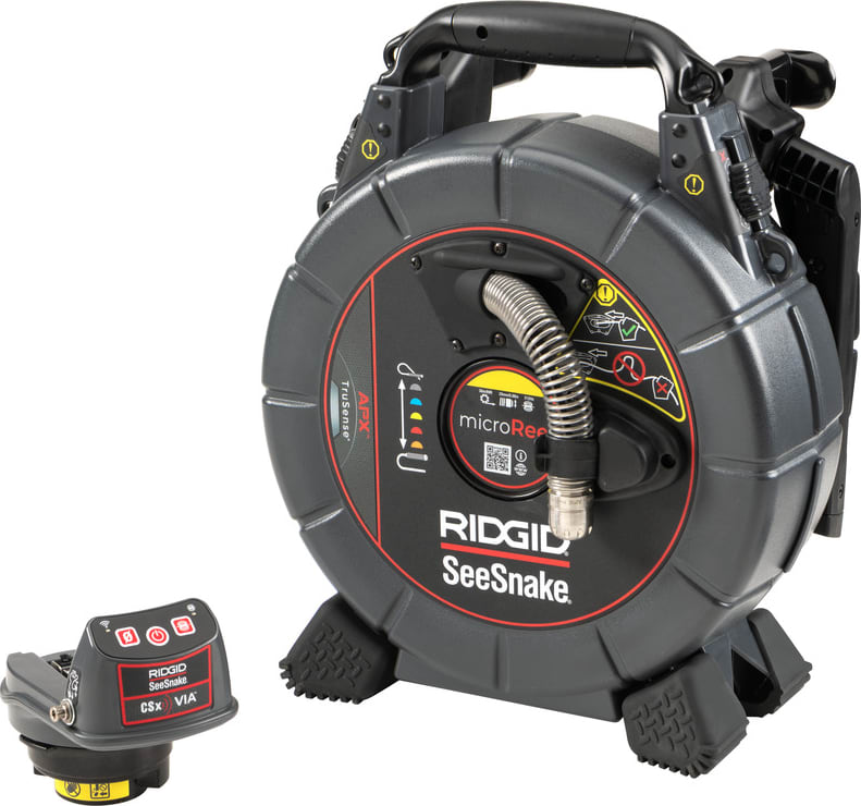 RIDGID 78118 - SeeSnake microReel APX and CSx Via System Drain and ...