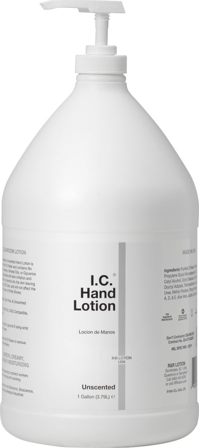 R&R Lotion ICL-GAL-CR - I.C. Hand Lotion, ESD-Safe, Fragrance Free, 1 ...