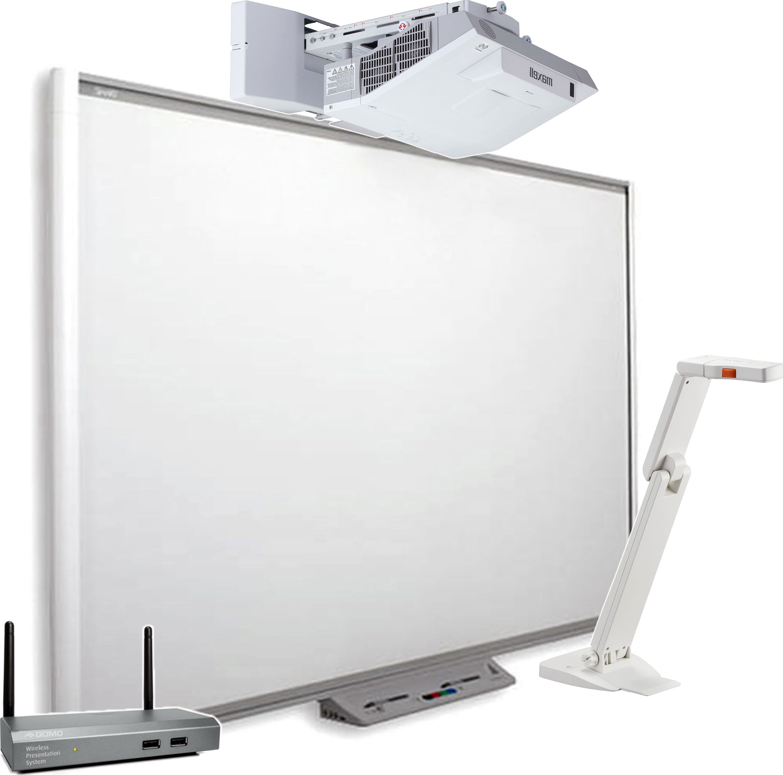SMARTBOARD SBM685 UST v2 - Package with 87in Interactive Whiteboard ...