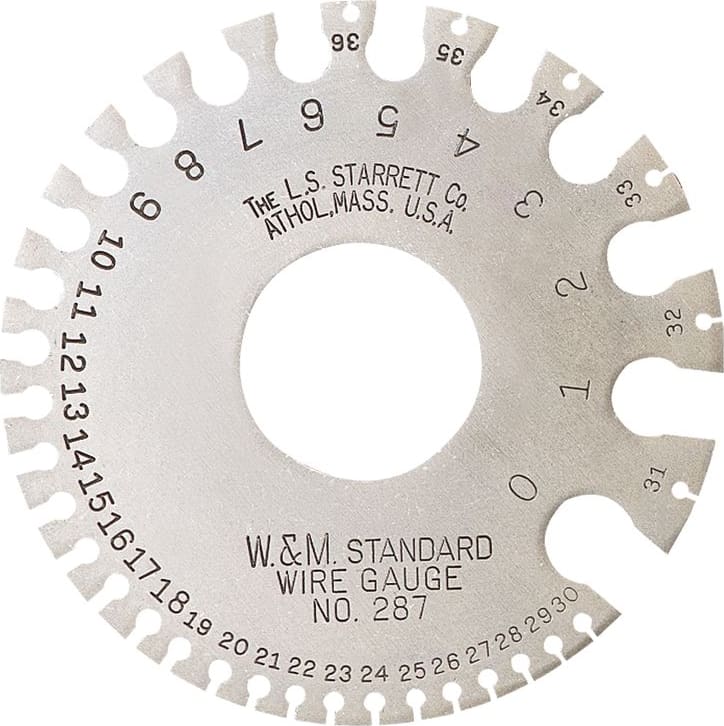 Starrett 287 - American Steel and Wire Co. Gage | TEquipment