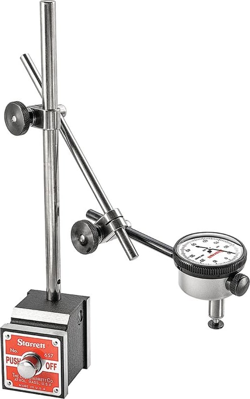 Starrett 657-650Z - Magnetic Base with 650B1 Indicator Set | TEquipment
