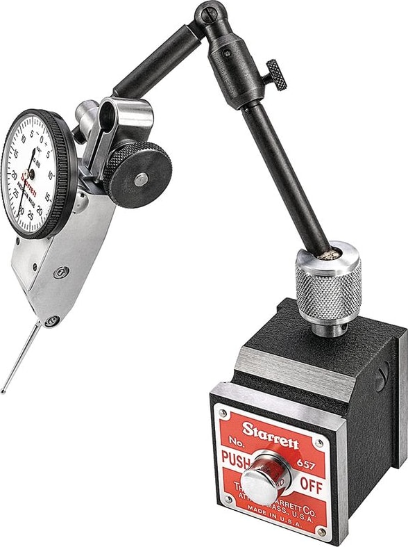 Starrett 657-811Z - Magnetic Indicator Holder Set with 811-1Z Indicator ...