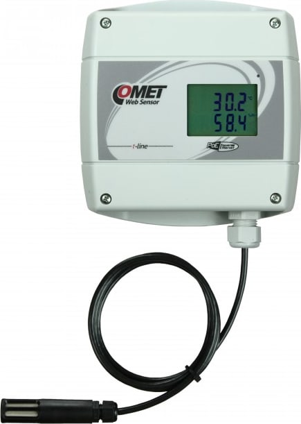 Comet T7611 with PoE - Remote Thermometer Hygrometer Barometer with Ethernet Interface | TEquipment