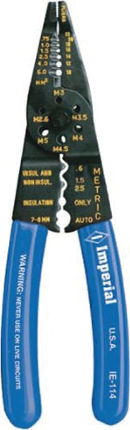 Techni-Pro 36-637 - Metric Stripper/Cutter/Crimper | TEquipment