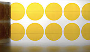 Techni-Pro 592-342 - Kapton Disc, 7/8", 3" Core, 2.5 mil, Silicone, 1000/Roll | TEquipment