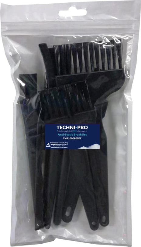 Techni-Pro TNP100080SET - Brush Set, Anti-Static, ESD-Safe, 8 Pcs ...