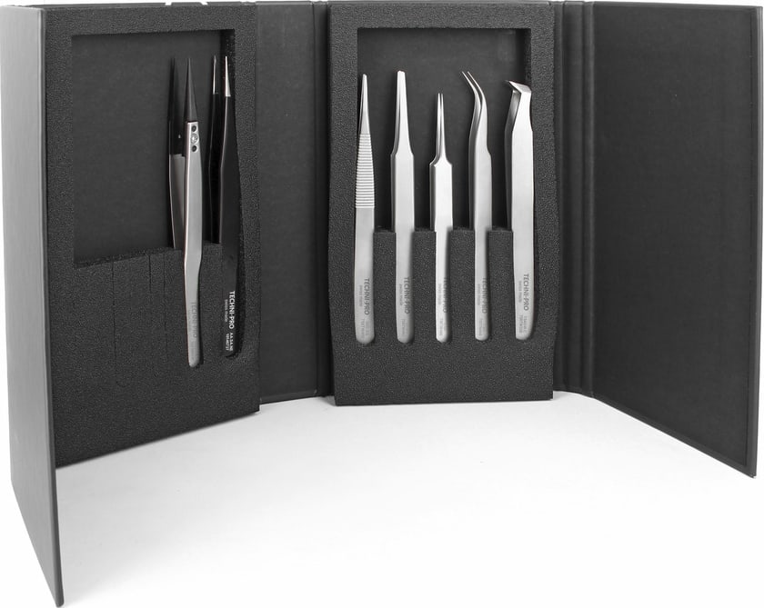 Techni-Pro K7HP.TT - HP Tweezer Kit, 7-Pcs | TEquipment