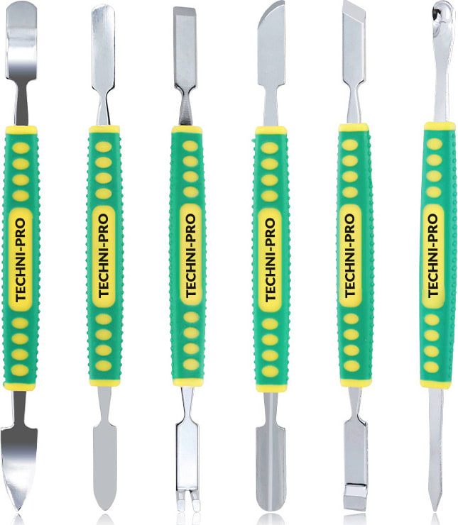 Techni-Pro TNP100214KT - MtlPry6pKT Opening Pry Tools w/Ergonomic ...