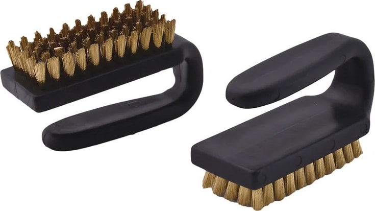 Techni-Pro TNP100333EA - Brush, ESD, 3" x 1.5" Curved Handle, Brass ...