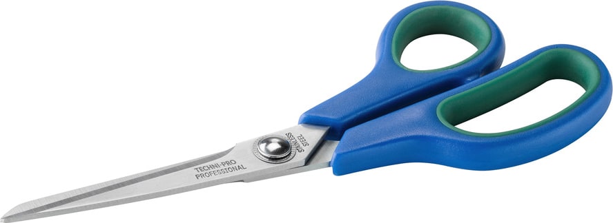 Techni-Pro TNP335MT75GBH - Scissors, Straight, Stainless, PP/TPR ...