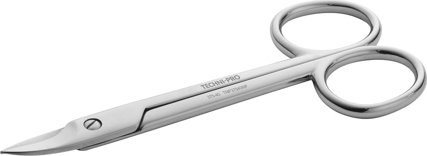 Techni-Pro TNP37540NP - Scissors, Curved, Carbon Steel, Nickel Plated ...