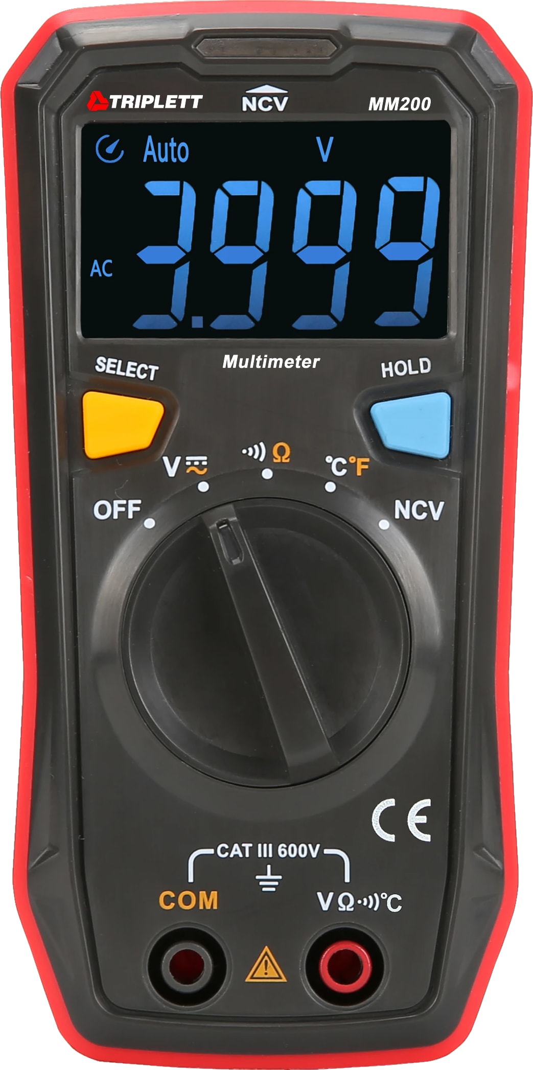 Triplett MM200 - 4000 Count Compact Digital Multimeter | TEquipment